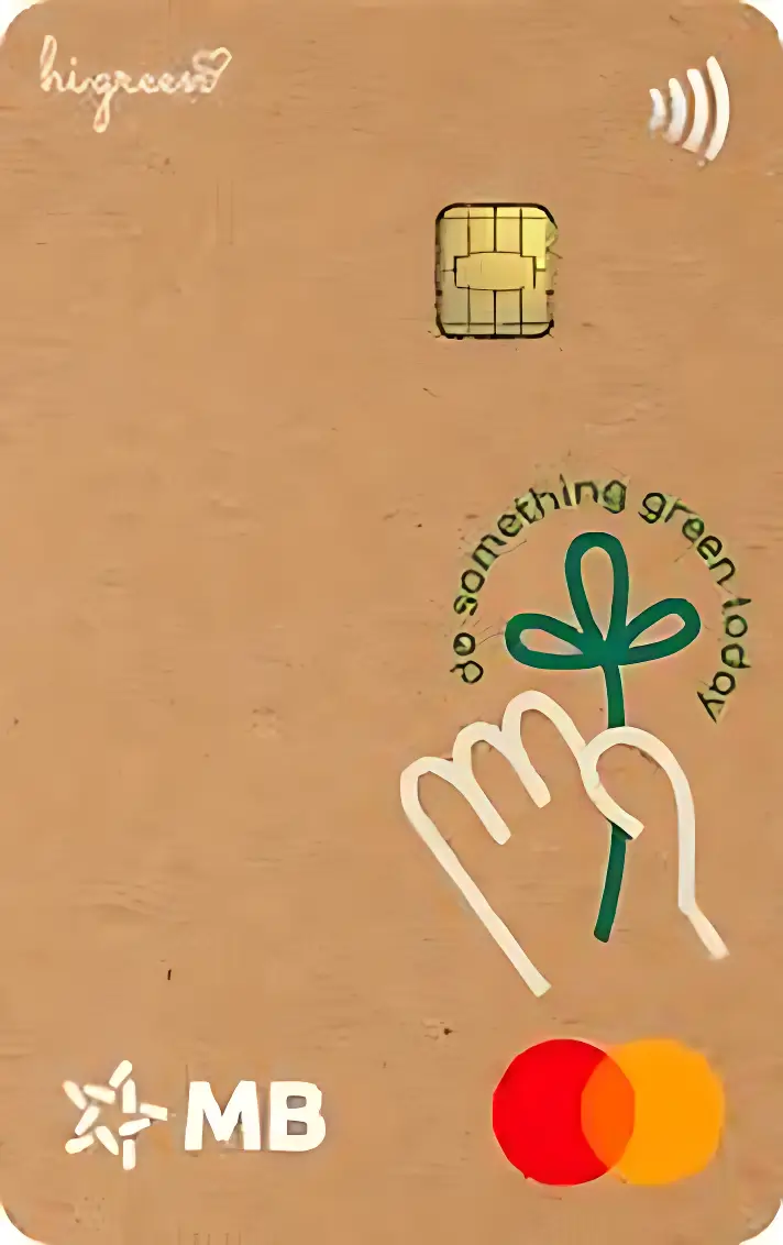 Thẻ Hybrid MB Mastercard Hi Green