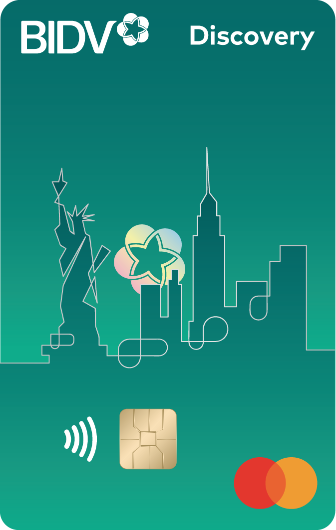 Thẻ Ghi Nợ BIDV Mastercard Discovery