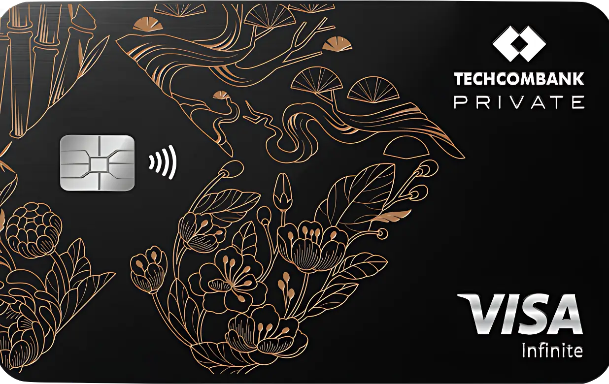 Thẻ Thanh Toán Quốc Tế Techcombank Private