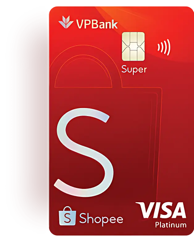 Thẻ Tín Dụng VPBank Shopee Platinum